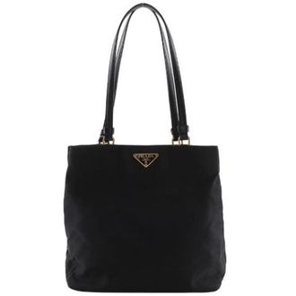 Prada Pre-owned Nylon Tote Bag - - Pre-owned - Damen - Schwarzk - ONE SIZE