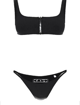 Off-white Femme, Maillots de bain, Noir, Taille: 36 FR Costume