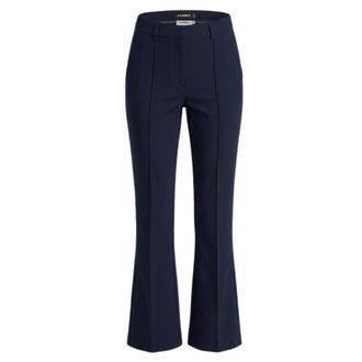Cambio Wide Pantalons - Femme - Pantalons - Bleu - Taille: 44 FR