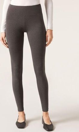Calzedonia Leggings Aus Baumwolle Grau
