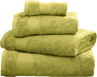 Next Homeware G&auml;stehandtuch aus 100% &auml;gyptischer Baumwolle Gr&uuml;n Limone FACE