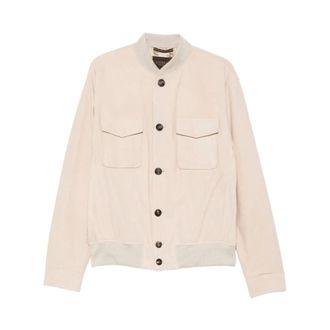 Montedoro Red Homme, Vestes, Beige, Taille: XL Giubbino tasche abbottonate