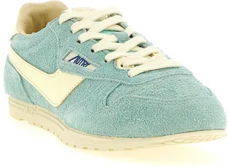 Autry Suede Sneaker - Turquoise