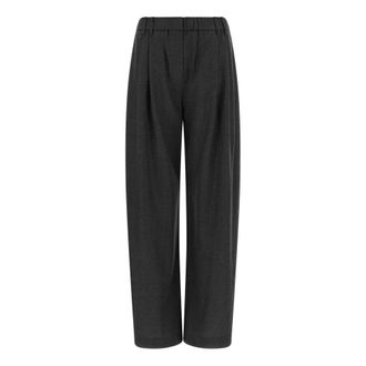 Brunello Cucinelli Damen, Hosen, Grau, MGr&ouml;&szlig;e