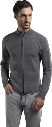 Moorer Homme, Pulls, Gris, Taille: 2XL Dean-Ws3 Cardigan