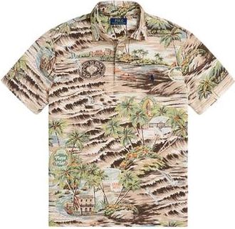 Polo Ralph Lauren Polo imprim&eacute; en coton
