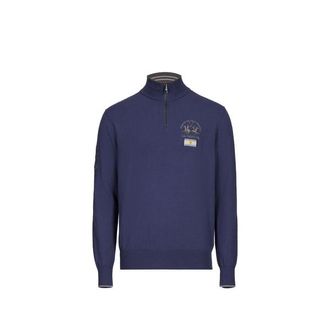 La Martina Pull en coton m&eacute;lang&eacute;