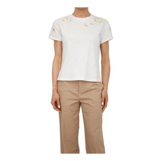 Twinset Damen, Oberteile, Wei&szlig;, SGr&ouml;&szlig;e