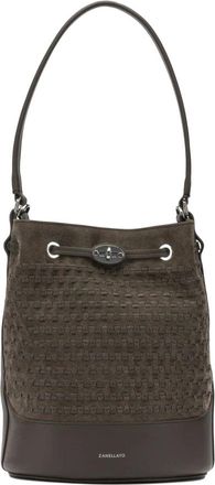 Zanellato Femme, Sacs, Brun, Taille: ONE Size Monda Bucket Bag