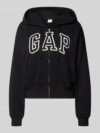 GAP Regular Fit Sweatjacke mit Logo-Stitching Modell Heritage
