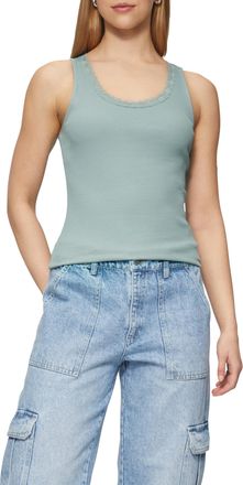 QS by s.Oliver Ripptop mit Spitze am Ausschitt