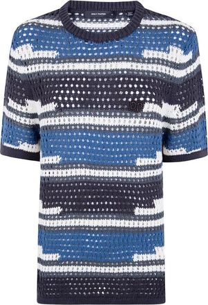 Daily Paper Clothing Kente Stripe Knit Shirt