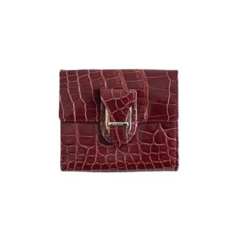 Bally Portefeuille Pre-owned - Femme - Pre-owned - Rouge - Taille: ONE Size