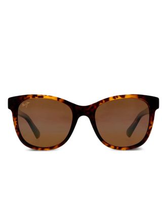 Maui Jim Kiopaa Sonnenbrille in Schildpattoptik - Braun