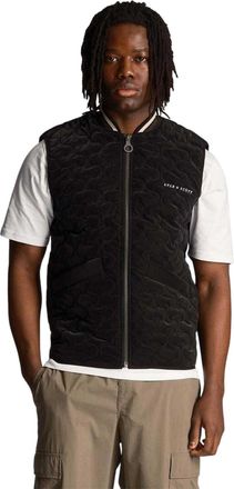 Lyle & Scott Weste f&uuml;r Herren, Polyester (Schwarz)