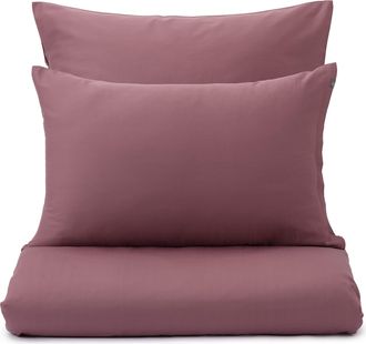 Urbanara Oufeiro Satin-Bettw&auml;sche 155x220 + 80x80 cm I 100% Bio-Baumwolle Made in Portugal Oeko Tex Standard 100 I k&uuml;hlend & seidig weich I Seidenmatt Premium 