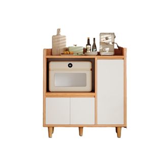 Generic Sideboard Aus Massivholz, Ger&auml;umiger Aufbewahrungsschrank, Bodenstehendes Design for Zus&auml;tzliche Stabilit&auml;t, Kommode Mit F&uuml;nf Schubladen, Geeignet for