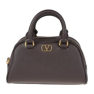 Valentino Garavani Femme, Sacs, Brun, Taille: ONE Size Sac bowling mini VLogo Signature
