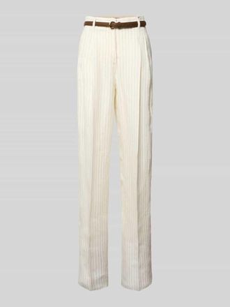Max Mara Wide Leg Leinenhose mit Tunnelzug Modell PELOTA