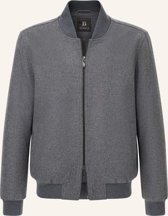 Boggi Milano Boggi Milano Wool Bomber Jacket grau