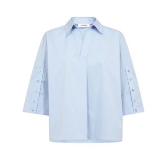 Co'Couture Femme, Blouses et Chemises, Bleu, Taille: 40 FR Chemise Dally