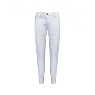 Aeronautica Slim-fit Hosen - - Trousers - Damen - Wei&szlig; - 3XL