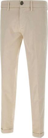 Re-hash Homme, Pantalons, Blanc, Taille: W32 Mucha Chinos