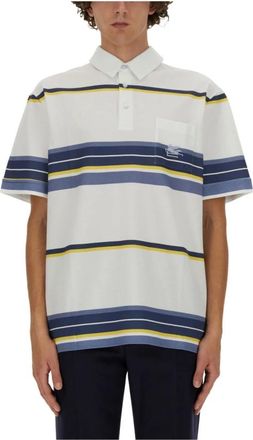 Etro Homme, Tops, Multicolore, Taille: M Polo Chemises