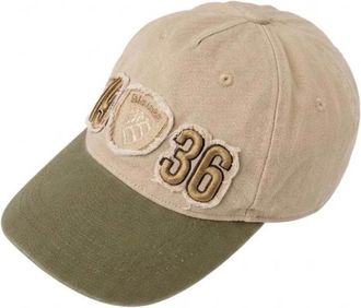 Blauer Homme, Accessoires, Vert, Taille: ONE Size Langdon Denim Cap