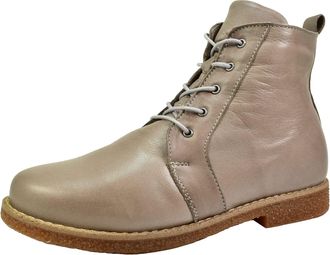 Andrea Conti Damen Boot Stiefelette Schn&uuml;rung Rei&szlig;verschluss 0348718, Gr&ouml;&szlig;e:42 EU, Farbe:Braun