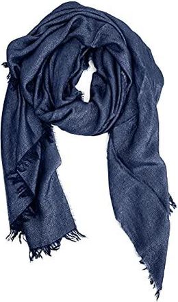 JOPHY & CO. &Eacute;charpe femme &agrave; paillettes en &eacute;tole rectangulaire., bleu, taille unique