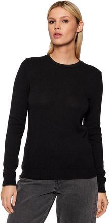 Benetton Pullover G/C M/L 1002D1K01 Damenpullover, Schwarz 100 V2, L