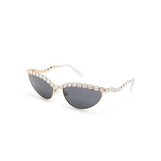 Swarovski Sk7030 403987 Sonnenbrillen - - Accessories - Damen - Gelb - 59 MM