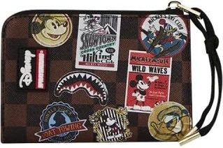 Sprayground Sprayground, Homme, Accessoires, Multicolore, Taille: ONE Size Mickey Mouse Global Mogul Wallet