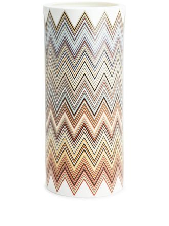 Missoni Home vase Zig Zag Jarris - Blanc
