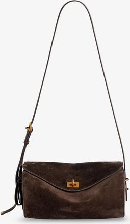 Balenciaga Le 7 Medium suede shoulder bag - BALENCIAGA - gender_Woman