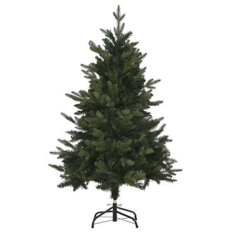 HOMCOM K&uuml;nstlicher Weihnachtsbaum 120 cm k&uuml;nstlich Tannenbaum mit 657 Spitzen Christbaum Weihnachtsdeko inkl. Metallst&auml;nder f&uuml;r drinnen