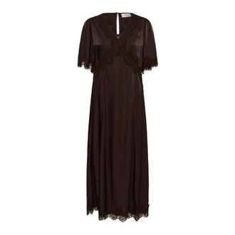Cream Midikleid - - Dresses - Damen - Braun - XL