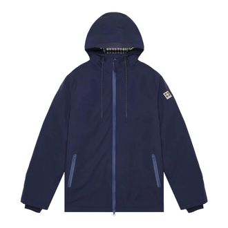Aquascutum Shell Active Mid Parka - - Jackets - Herren - Blau - 2XL