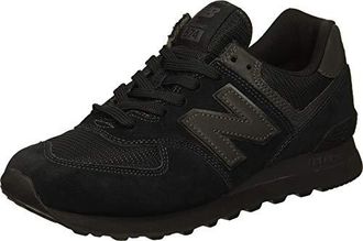 New Balance Homme Nb 574 Fashion-sneakers, Noir Triple Black Ete, 45.5 EU