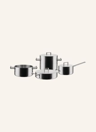 Alessi 7-Tlg. Topf-Set Convivio silber