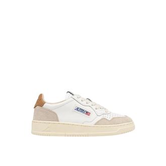 Autry Leder- und Wildledersneakers - - Shoes - Damen - Wei&szlig; - 37 EU