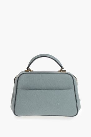 Valextra Saffino Leather Top-Handle Bag Valextra