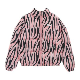 Fila Daunenjacke mit hohem Kragen Peony Print - - Jackets - Damen - Rosa - L