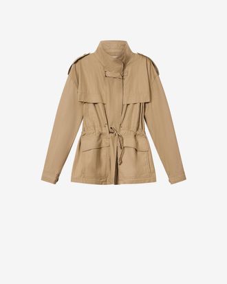 Isabel Marant Veste Adelys - Femme - Clair Kaki - Taille34 - Isabel Marant