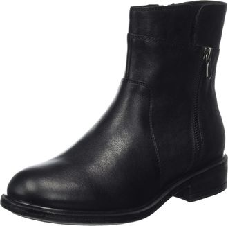 Geox Damen D CATRIA Ankle Boot, BLACK, 37 EU