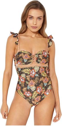 Del Maar Femme, Maillots de bain, Multicolore, Taille: 36 FR Maillot de Bain Une Pi&egrave;ce