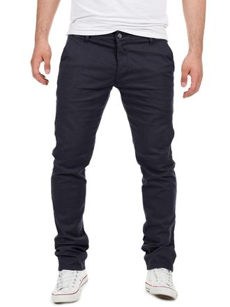 Yazubi Chino Hose Dustin - Stretch Herren Chinohose - Männer Chino Jeans, Blau (Night Sky 4R193924), W30/L34