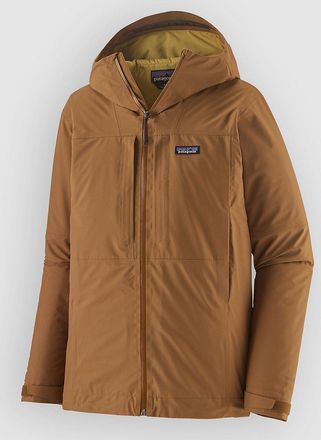 Patagonia Insulated Boulder Fork Rain Jacke deer brown