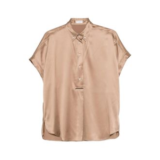 Brunello Cucinelli Blusen - - Blouses & Shirts - Damen - Beige - M